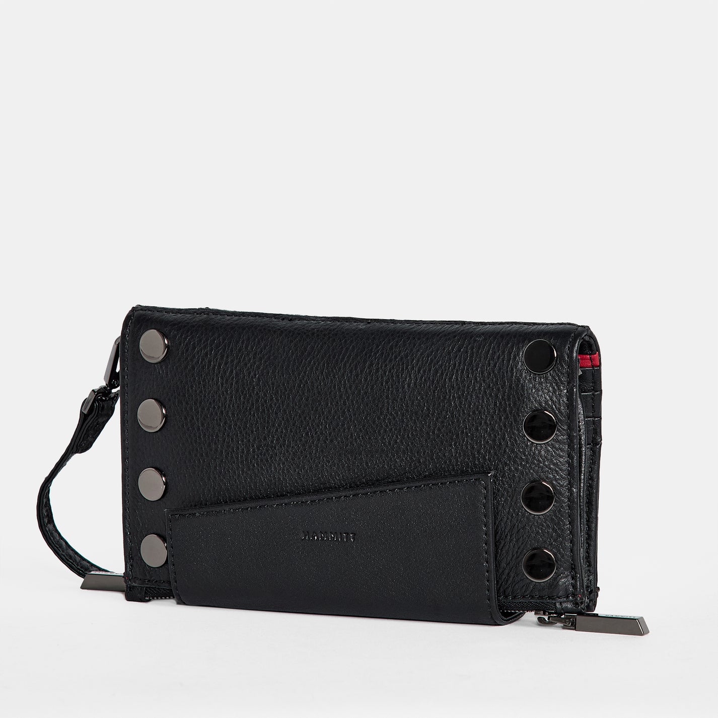35 South | Women's Black Leather Crossbody Wallet | Hammitt – HAMMITT