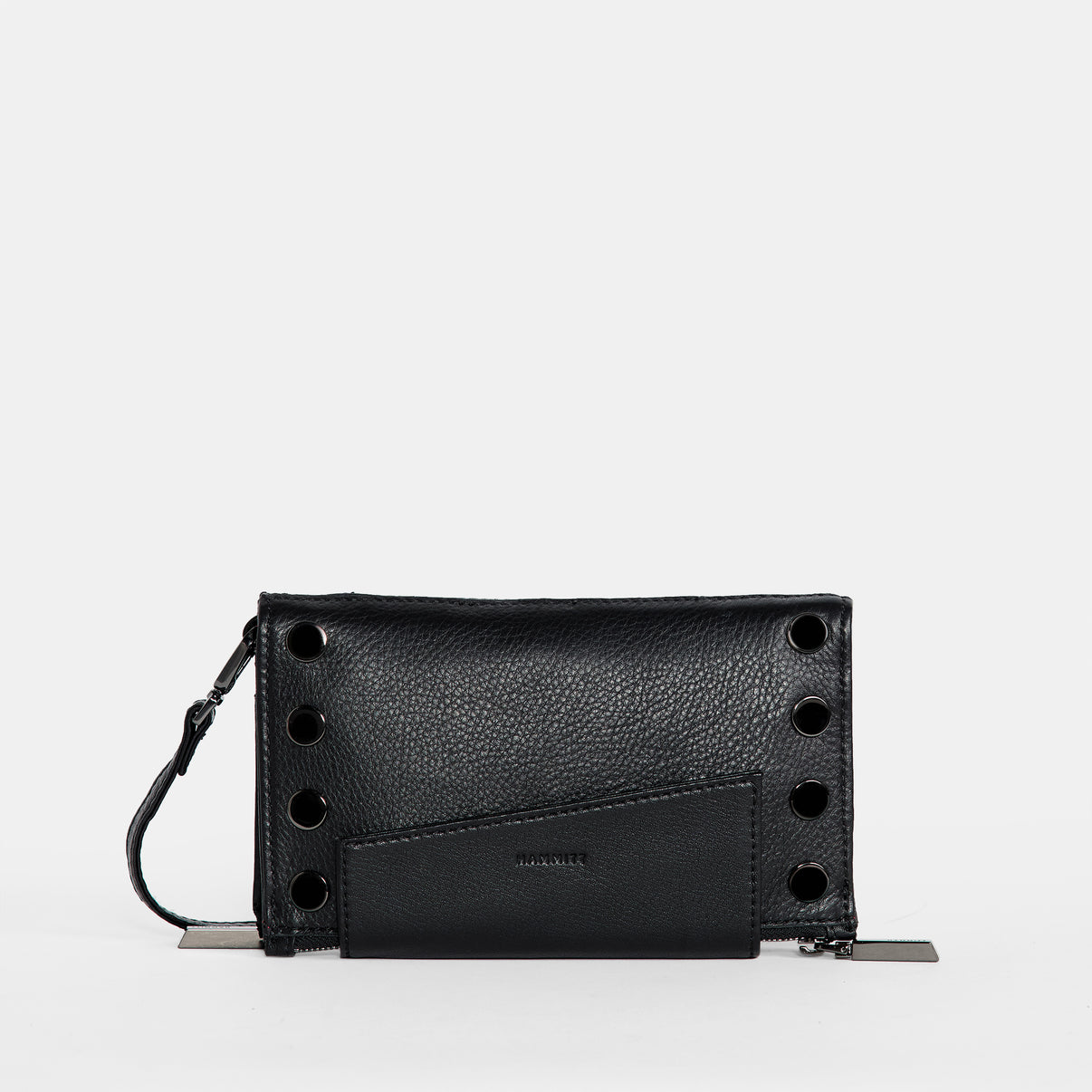 35 South | Women's Black Leather Crossbody Wallet | Hammitt – HAMMITT