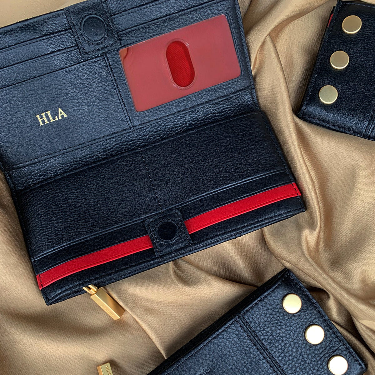 110 North | Women's Bifold Black Leather Wallet | Hammitt – HAMMITT