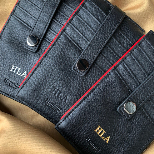 210 West Black | Women's Thin Leather Wallet/Card Holder | Hammitt ...